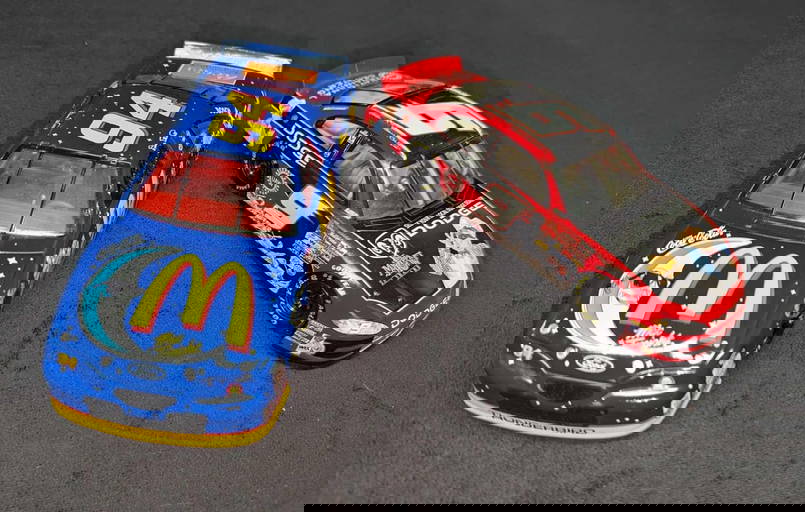 Diecast Mcdonald's Mac Tonight & Bill Elliot Muppets Stock Cars