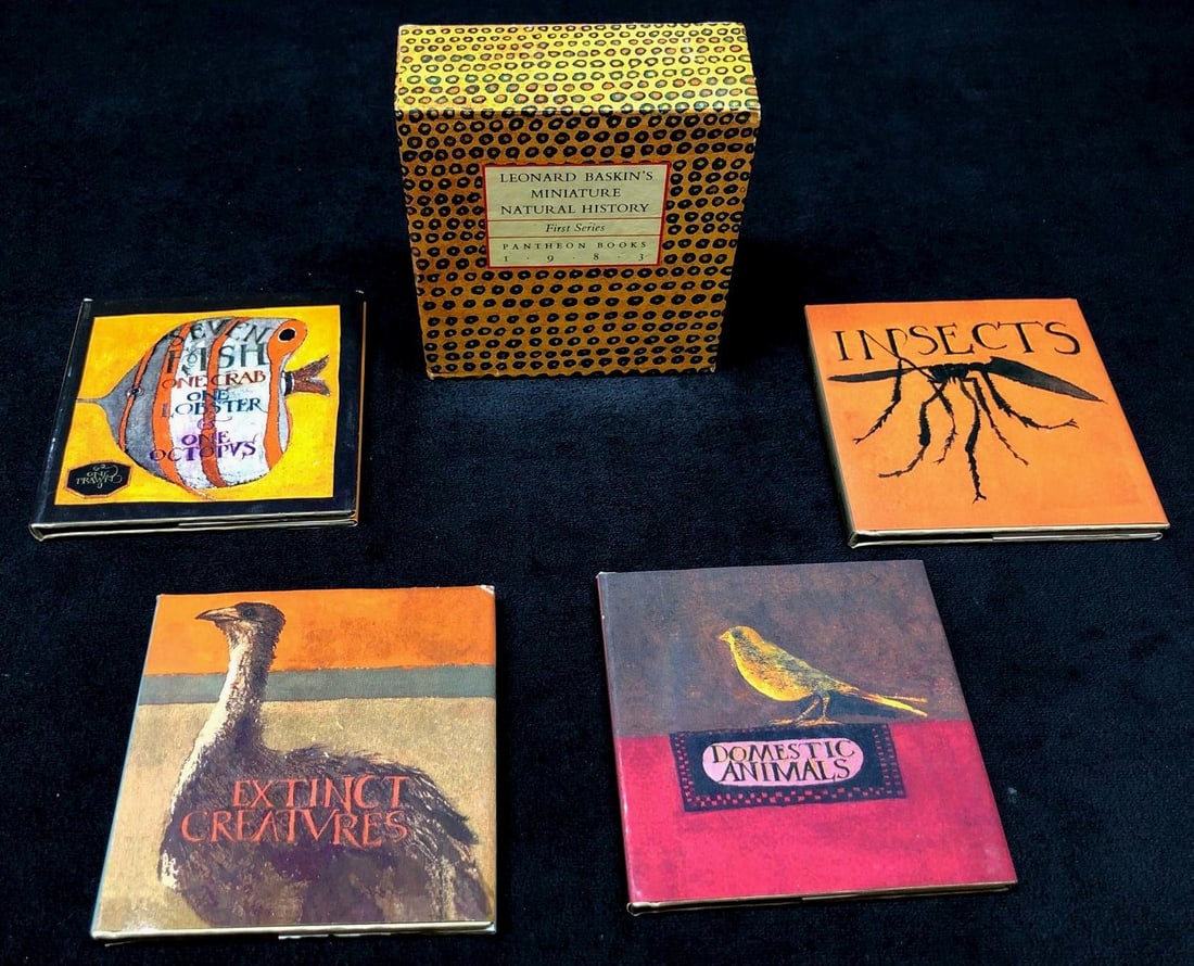 Vtg "leonard Baskin's Miniature Natural History" Auction