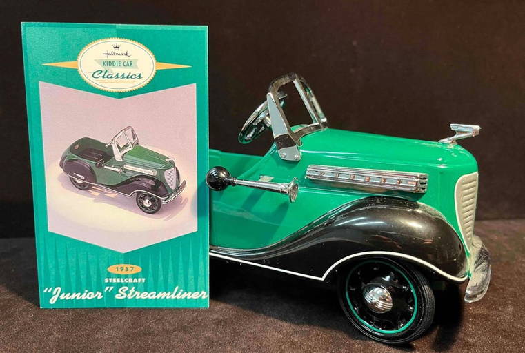 1999 Kiddie Car Classic "1937 Steelcraft 'junior' Streamliner" With ...
