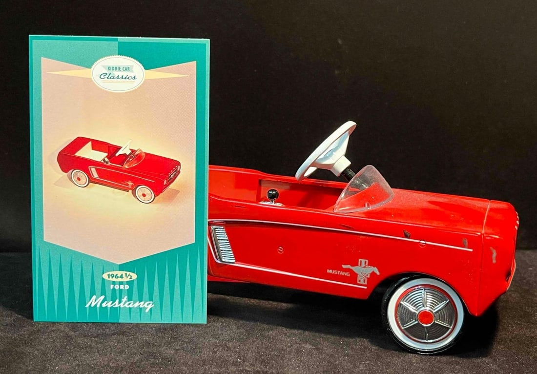 Kiddie Car Classic "1964-1/2 Ford Mustang" With Hallmark Card Auction