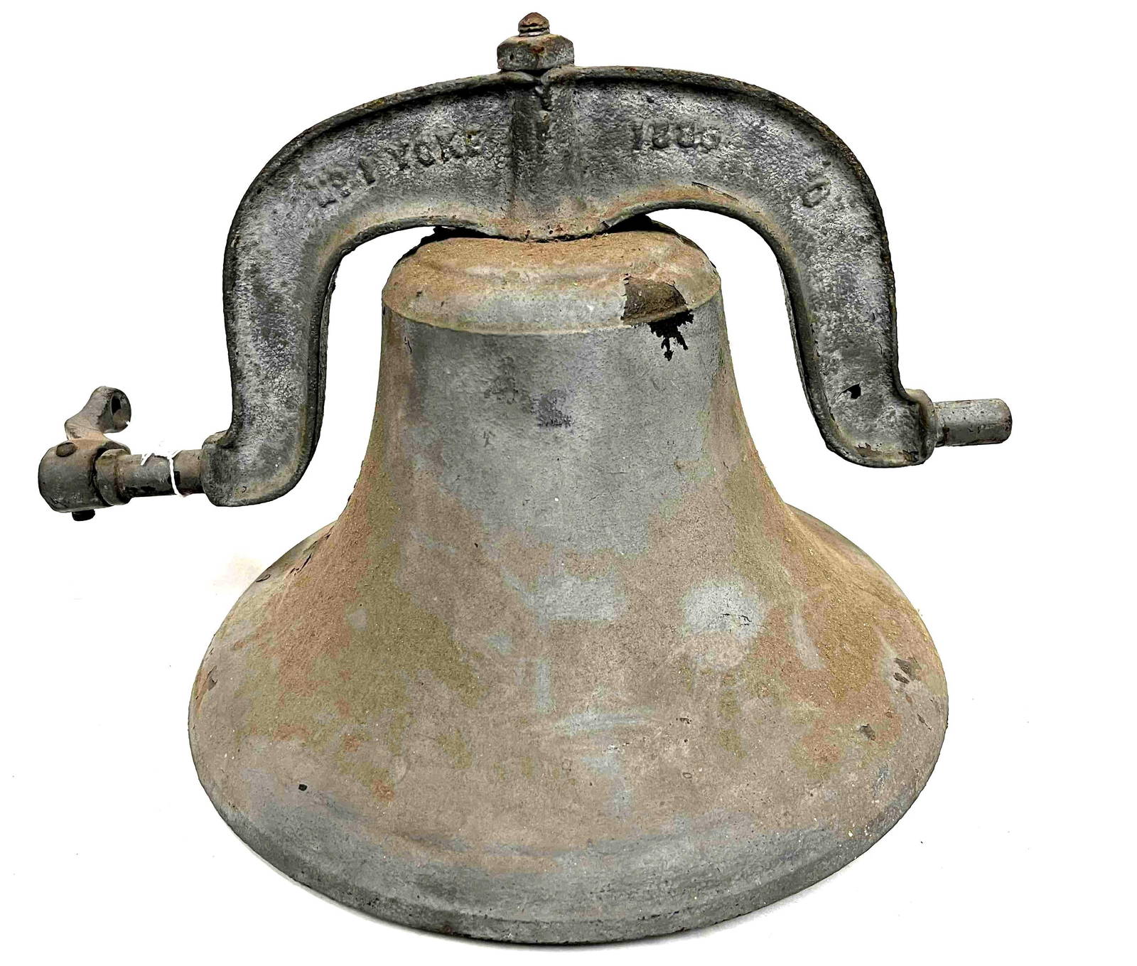 Antique Cast Iron Bell G.s Bell & Co. Hillsboro 1886 (jb223) Auction