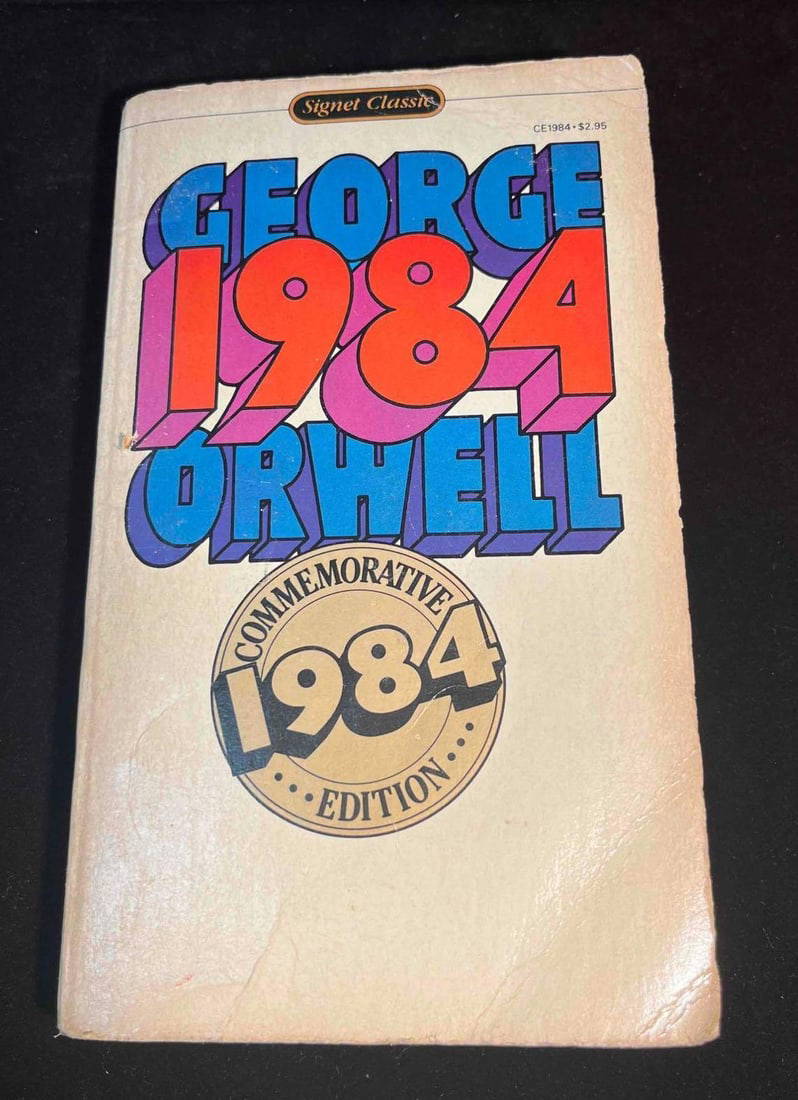 Signet Classic Soft Cover George Orwell 1984 Commemorative Edition Auction