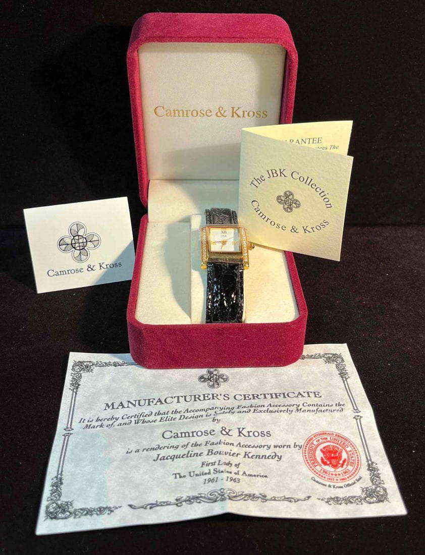 The Jbk Collection Camrose & Kross Quartz Watch With Coa Auction