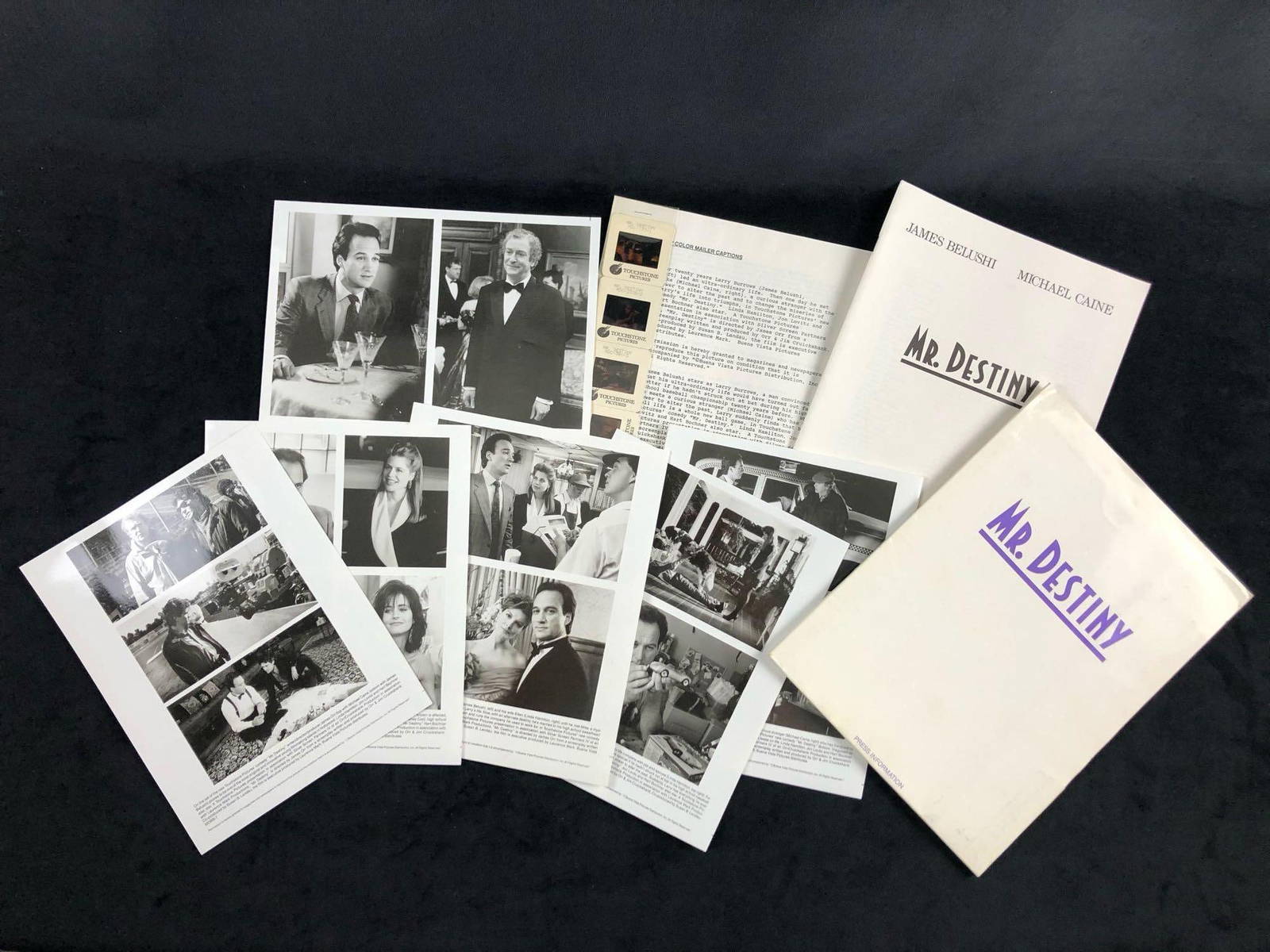 Mr. Destiny Original Press Kit Promotion Photo Stills Belushi Linda ...