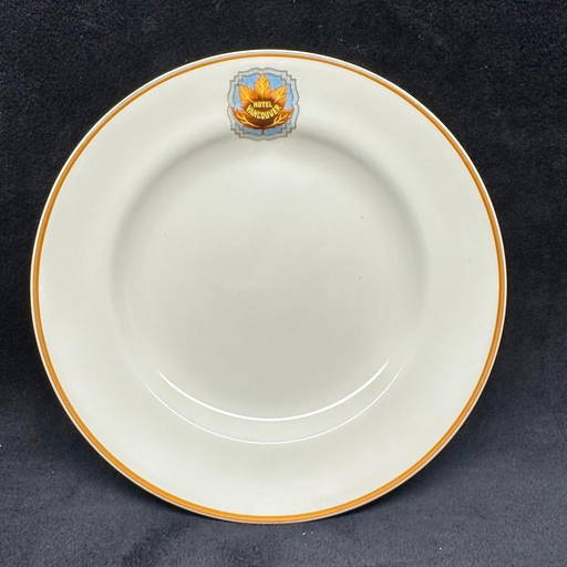 Vintage Railway Hotel Vancouver 6" Bread Plate