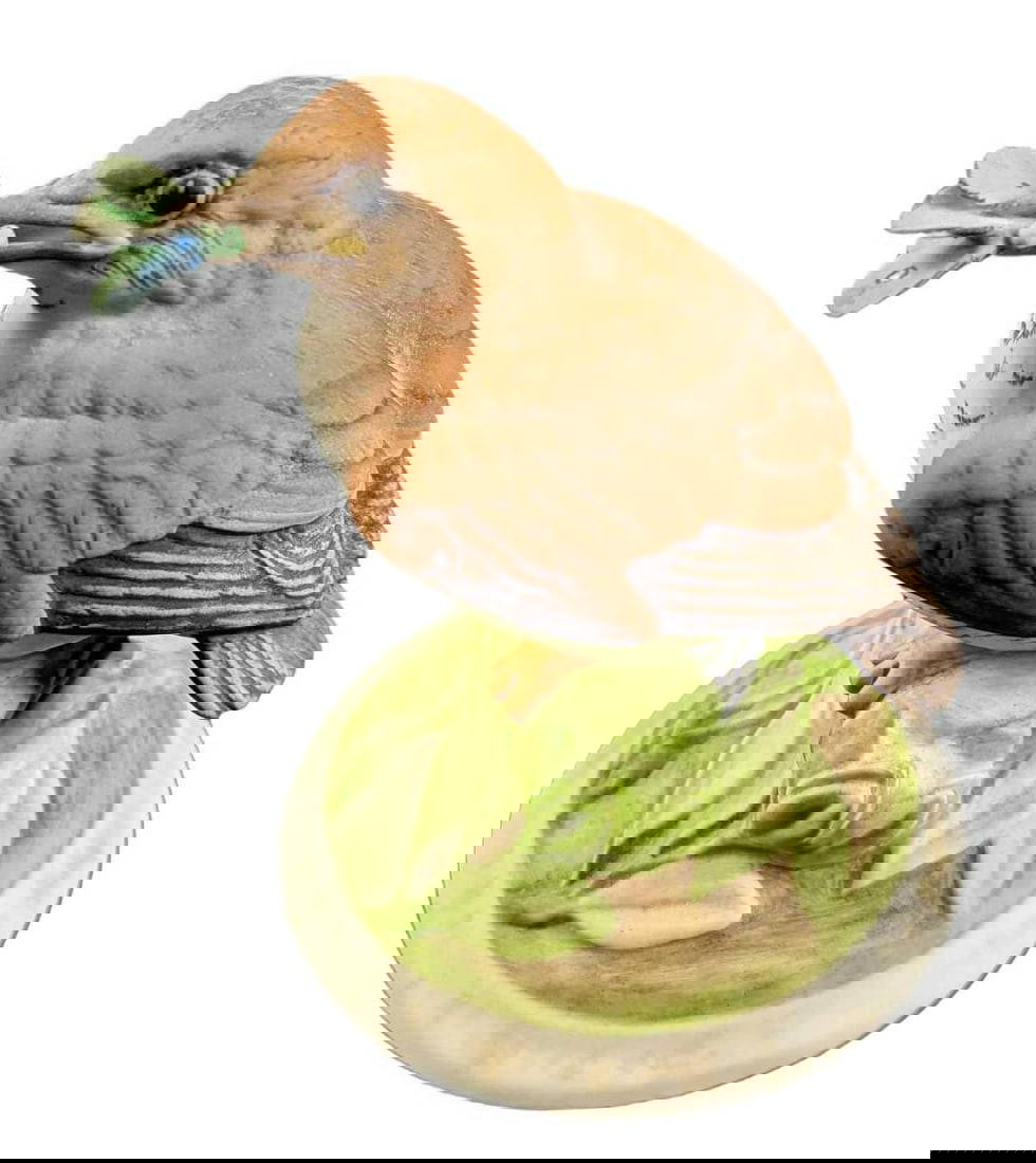 Boehm Birds Baby Wood Thrush Porcelain Figurine Auction