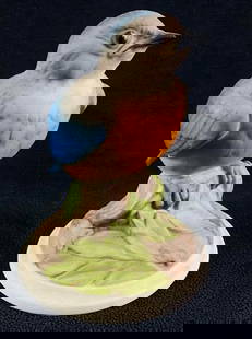 Boehm Birds Baby Wood Thrush Porcelain Figurine Auction