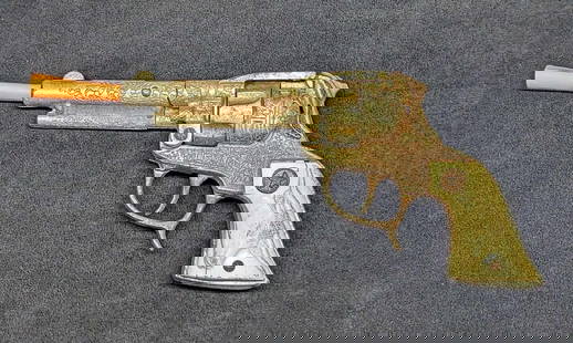 Hubley Colt 45 Toy Pisol Cap Gun Auction