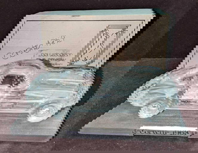 1963 Corvette By Paul Sebastian Fine Crystal Car