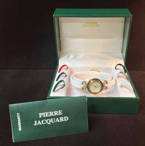 Pierre Jacquard Stainless Steel Interchangeable Women’s Watch (1)