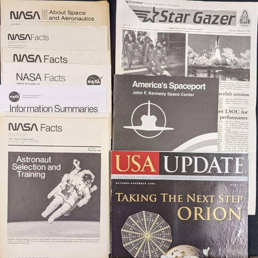 Nasa Facts Jfk Space Center Booklet And More