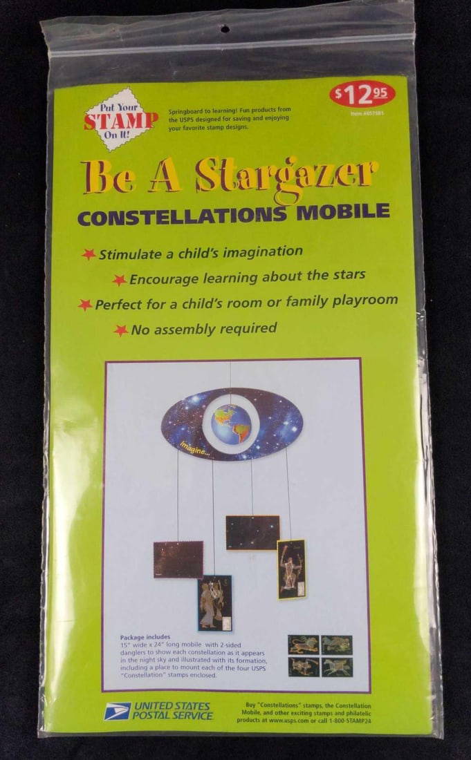 Be A Stargazing Constellations Mobile W Stamps Auction