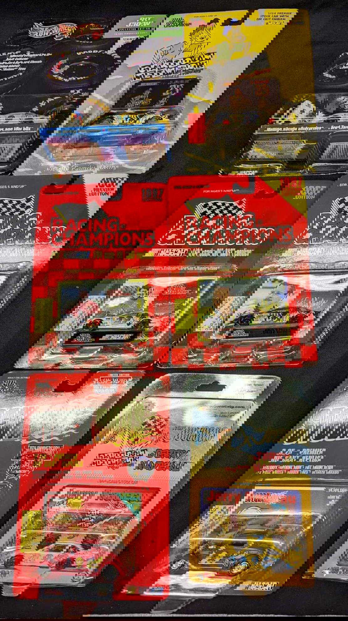 6 Die Cast Cartoon Network Nascar Cars Auction