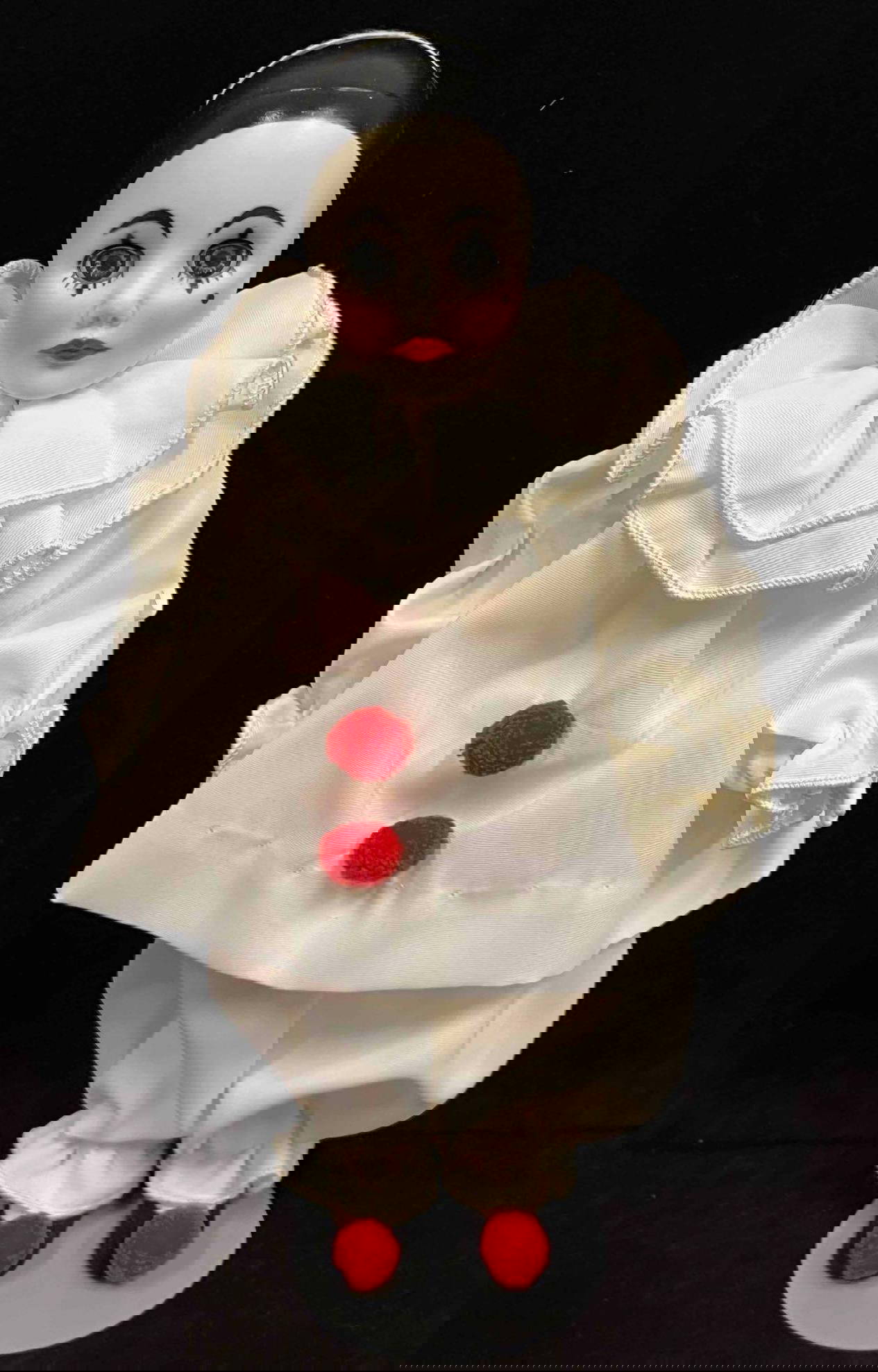 1970's Effanbee Pierrot French Mime Clown In Original Box Auction