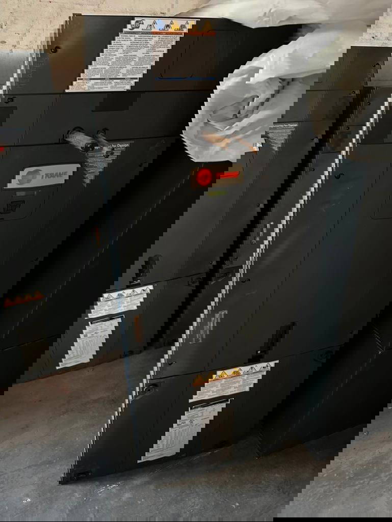 New Trane Tam9 5-ton Handler Prepped For Install Auction