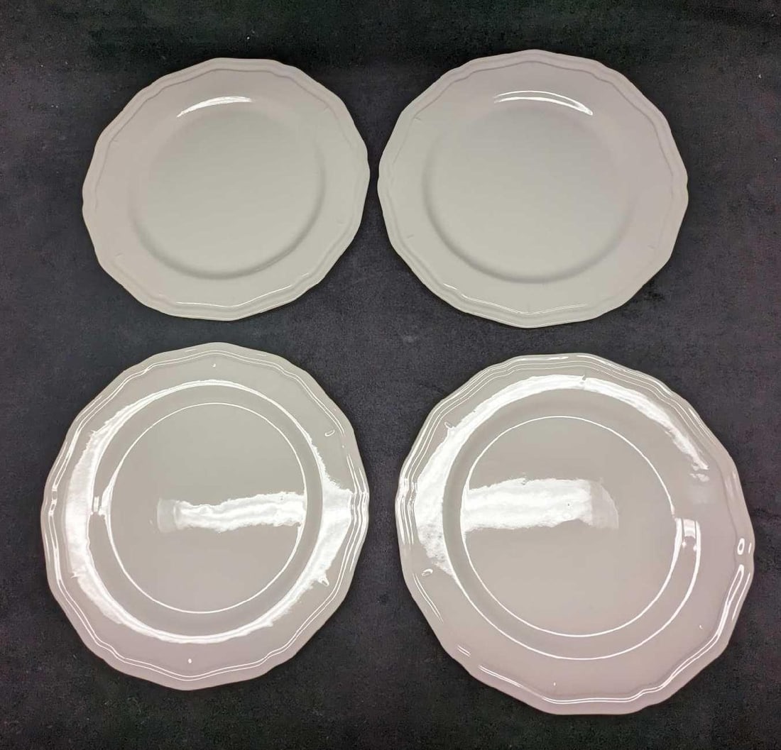 4 Gibson Designs Miranda China Dinner Plates B Auction