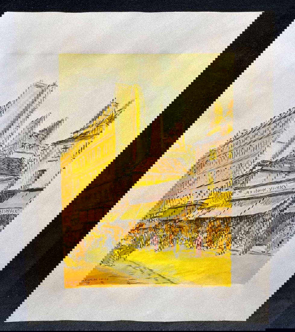 Prison Art Watercolor Painting By The Notorious "lipstick Killer ...