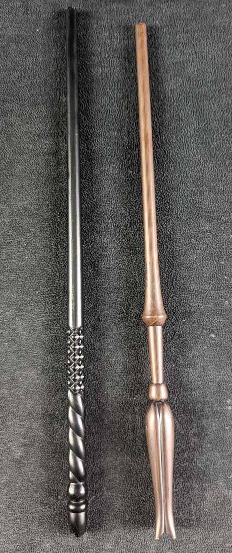 Interactive Luna & Ginny Potter Wands Universal Studios Auction