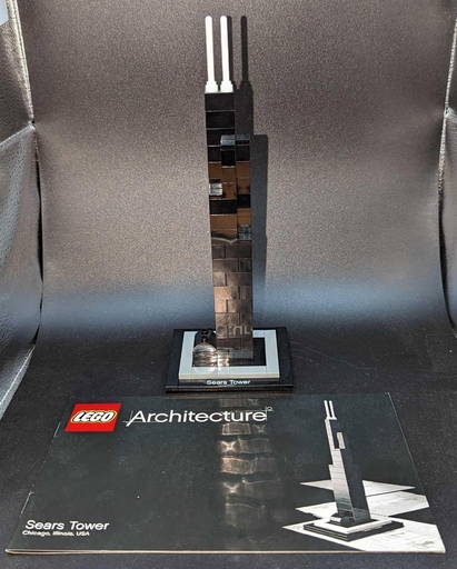 Lego Architecture: Sears Tower Complete With Instructions