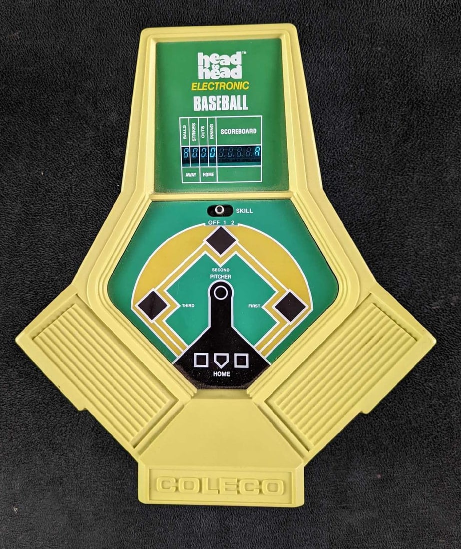 Coleco Head To Head Electronic Baseball Handheld Game Auction