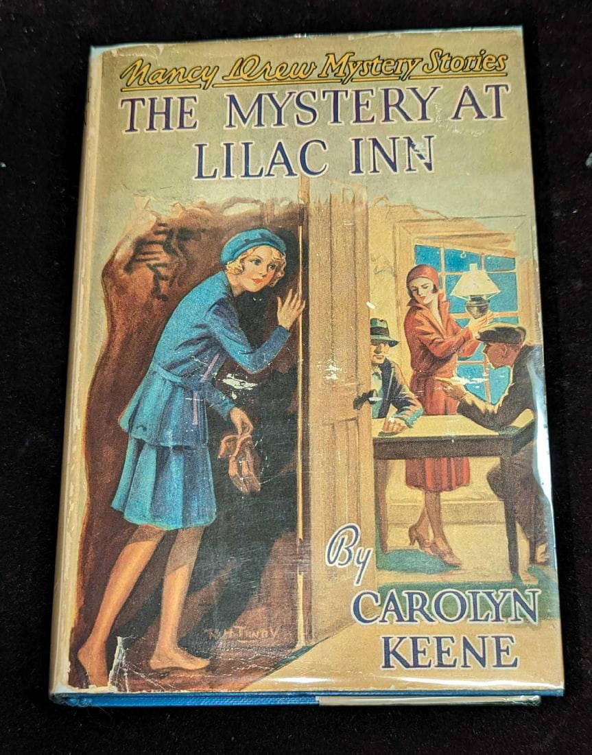 Nancy Drew #4 "the Mystery At Lilac Inn" 1930 Dust Jacket First Edition ...
