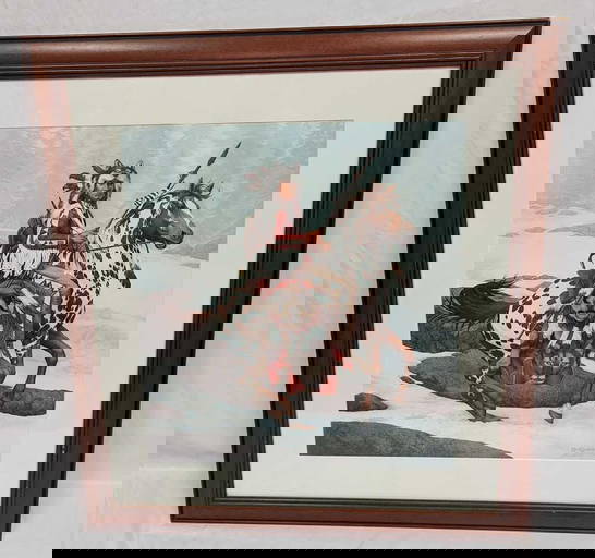 Set Of 2 Bev Doolittle S&n Guardian Spirits Lithographs