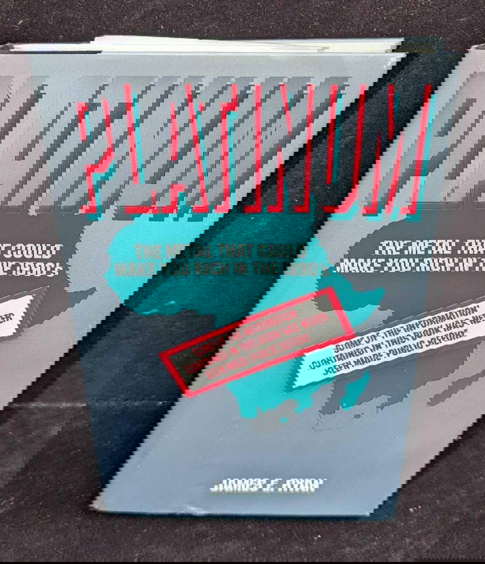 James E. Ryan Platinum Book Ryan & Forbes Letters Auction