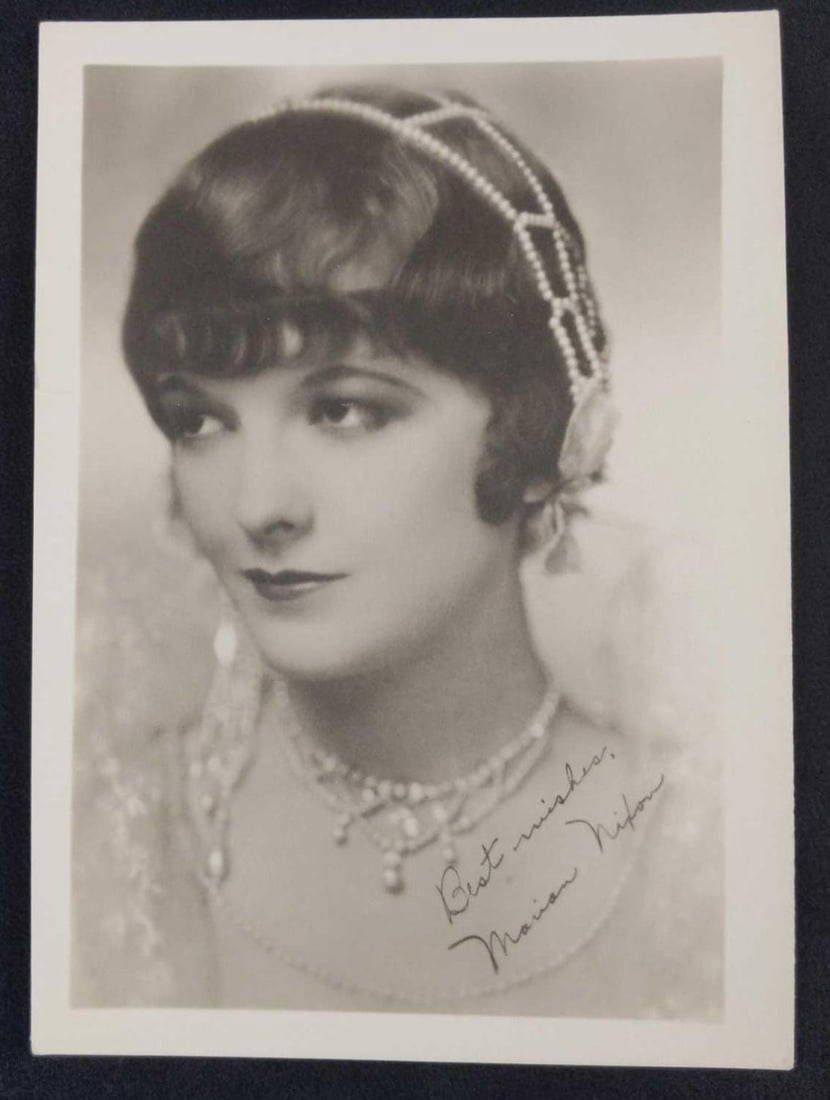 Antique Arcade Photo Marian Nixon 1924 1925 Auction