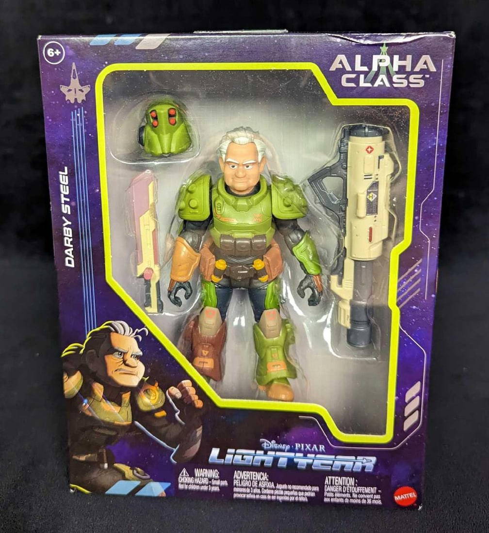 Disney Pixar Lightyear Darby Steel Figure Auction
