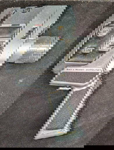 Vintage Bell & Howell Auto Load Duo Speed Zoomatic Camera Optronic Eye