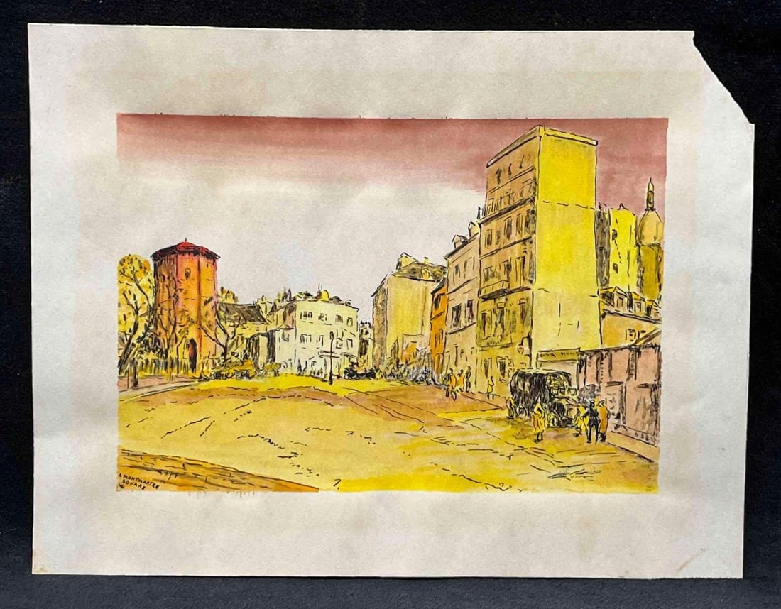 Prison Art Watercolor Painting By The Notorious "lipstick Killer ...