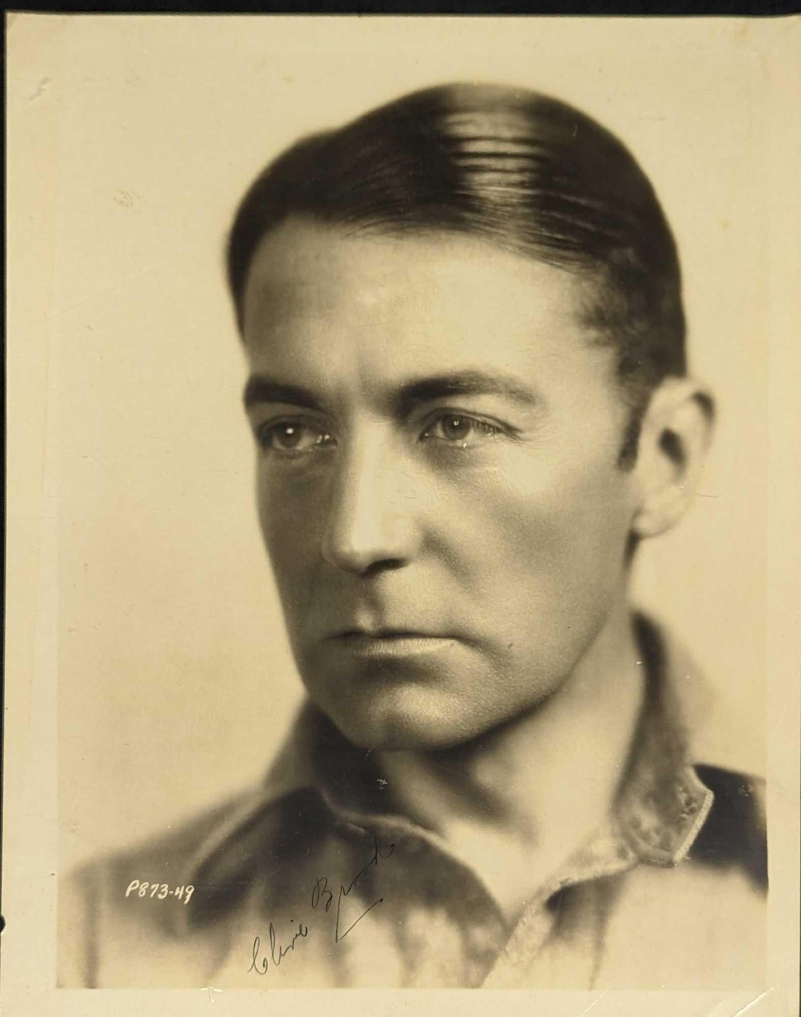 Clive Brook Autographed Publicity Photo Auction