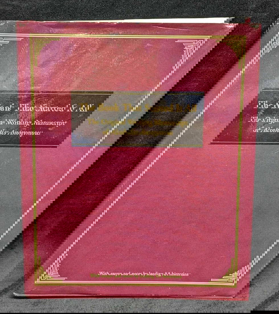 The Book That Started It All: The Original Working Manuscript Of Aa Auction