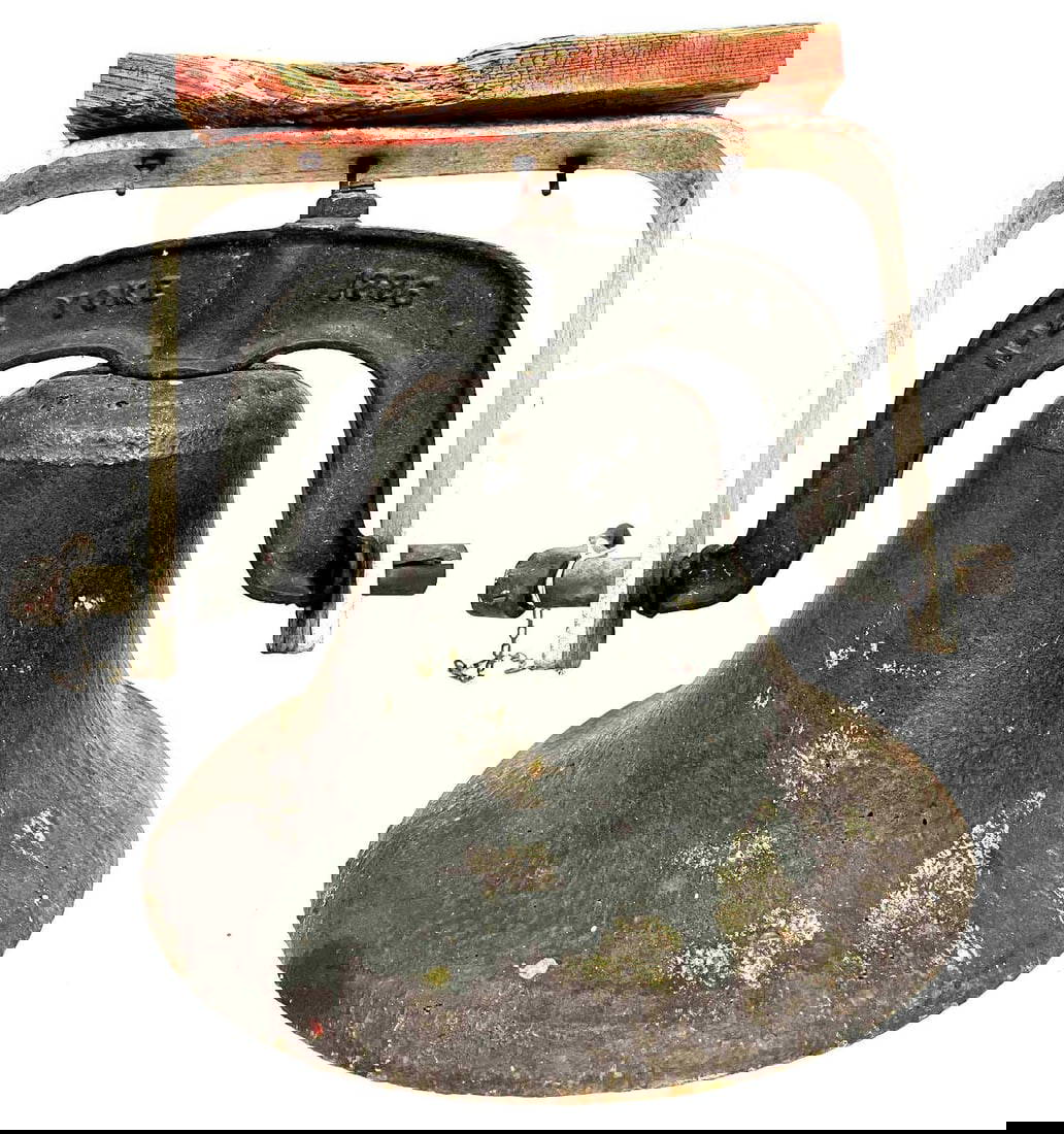 Antique Cast Iron Bell G.s Bell & Co. Hillsboro 1886 No2 Yoke (jb223 ...