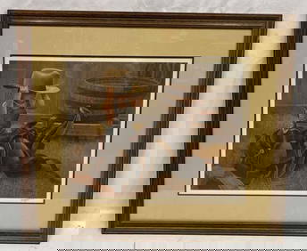 1970's Coors Cowboy Framed Prints By Gordon Snidow