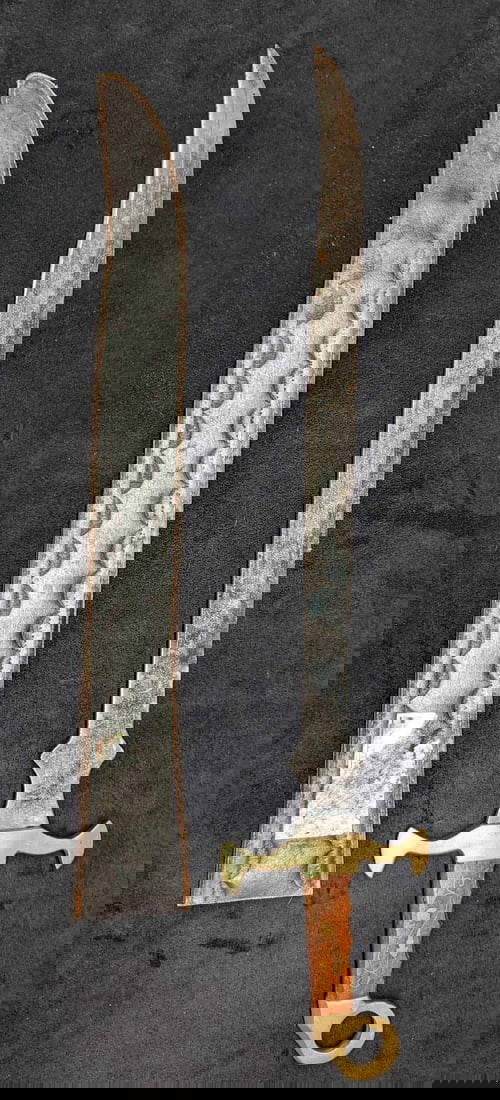 Vintage Decorative Pakistan Sword With Scabbard Auction