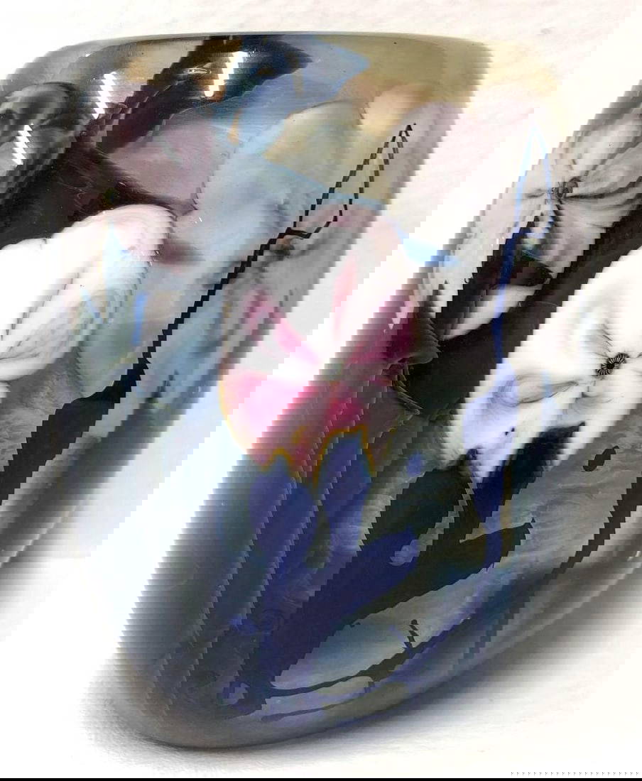 Vintage 1978 - Josh Simpson Art Glass Paperweight Vase - Signed & Dated ...