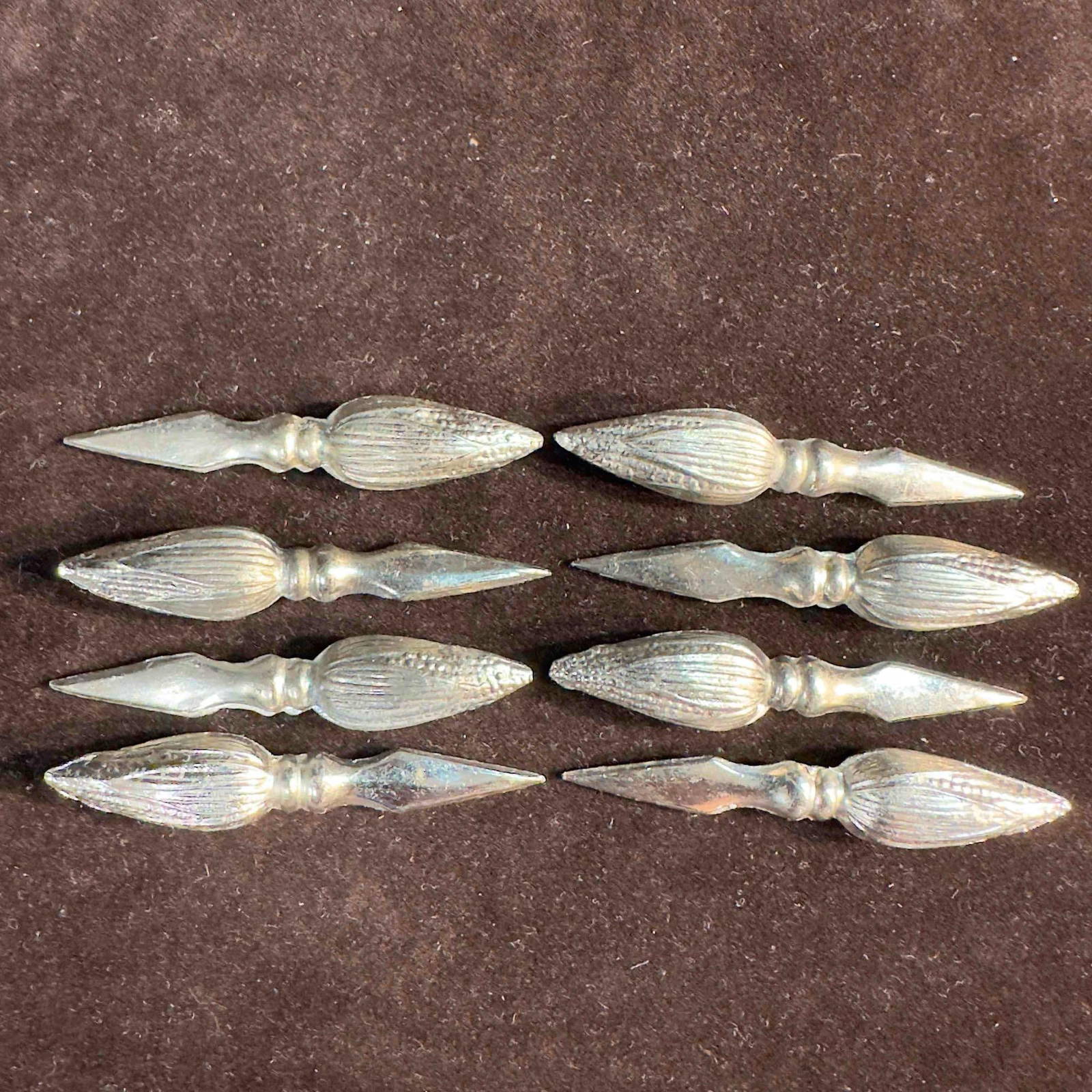 Vintage Corn On The Cob Holder Set Of 8 Eight Corncob Holders Auction