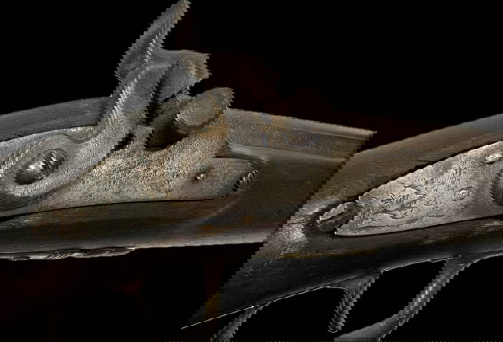 18th/early19th Century Half-stock Percussion Rifle Auction