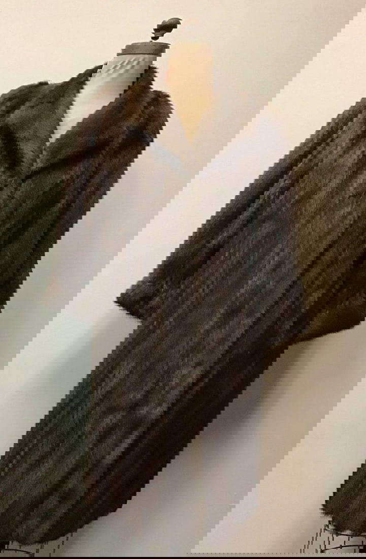 Lunaraine Mink Fur Coat Jacket Vintage Fashion Auction