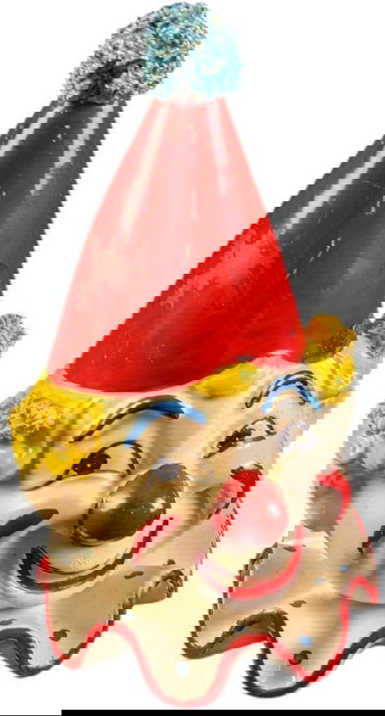 Vintage Ceramic Hand Painted Clown Head Vase Auction