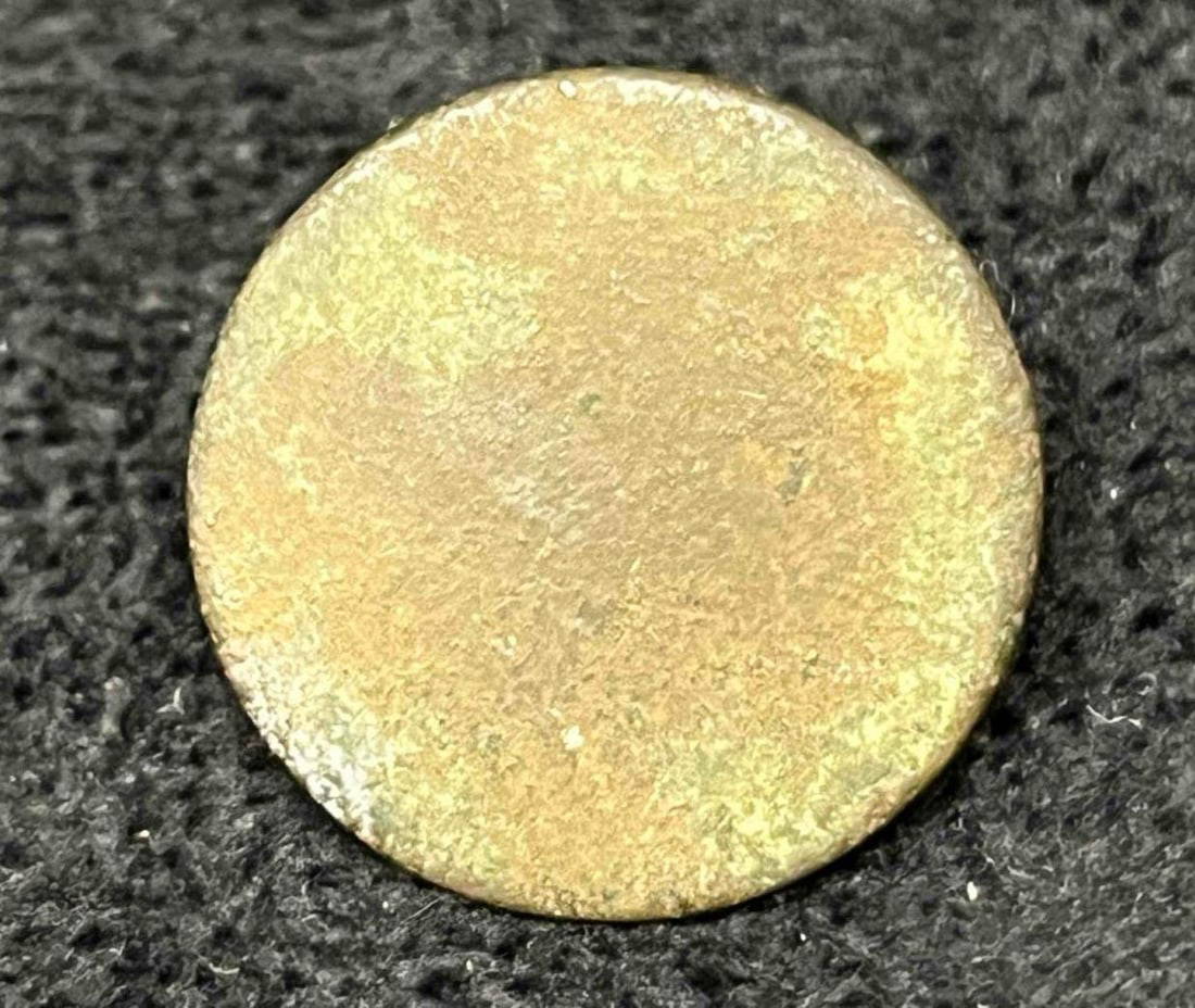 1860's Confederate Button, Marked Double Ilt Auction