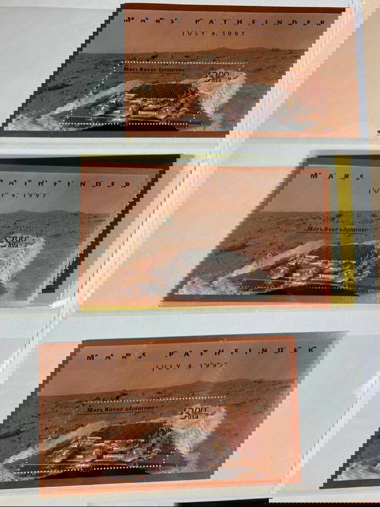 Vintage Kabe Stamp Book Space Stamps Auction