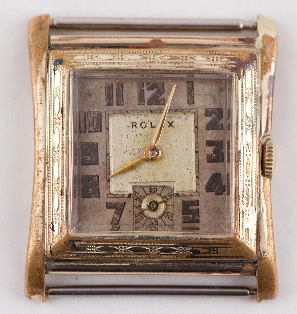 Extremely Rare Rolex Tank Ref 912 Wristwatch Circa