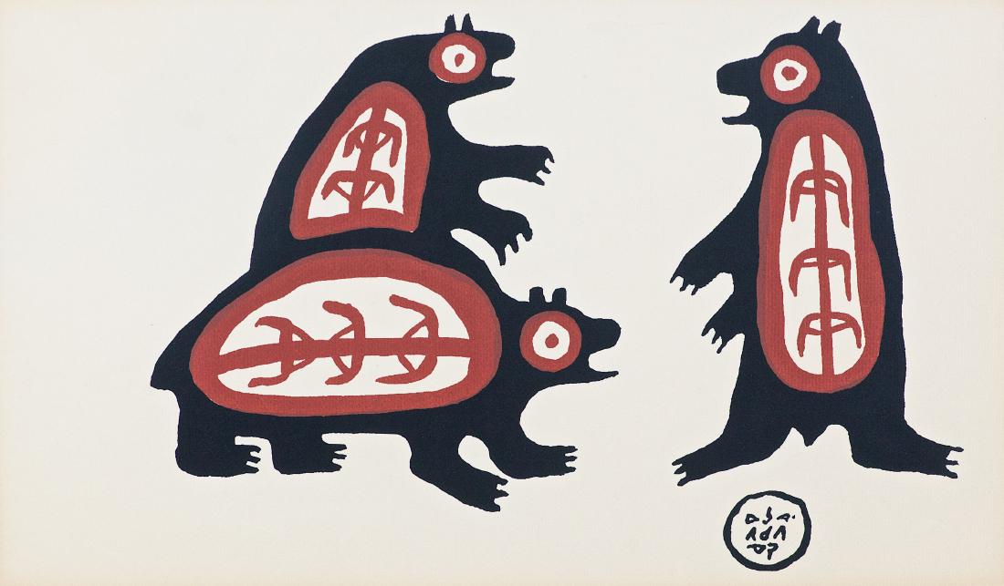 Morrisseau, Norval H. (1931-2007) L'ours (1966) - Oct 17, 2018 ...