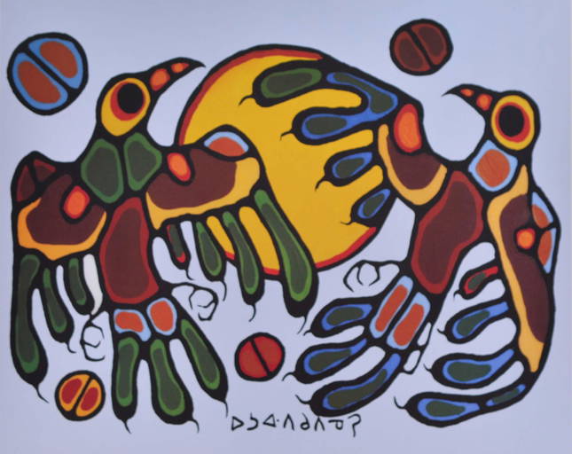 Morrisseau, Norval H. Thunderbird Sun Dance