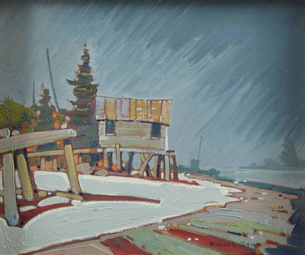 Genn, Robert Rain At Blunden Harbour 1976