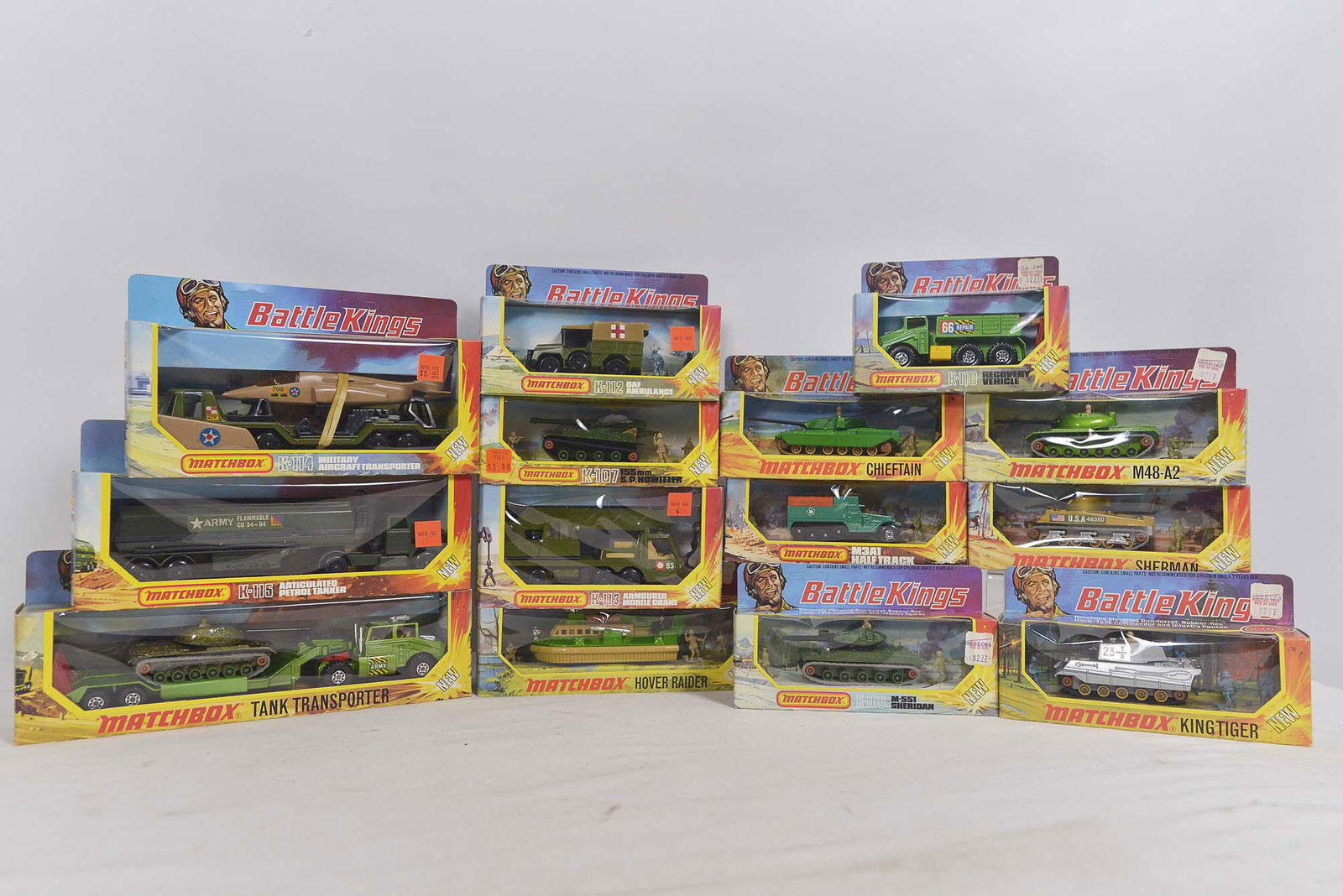 Matchbox Vintage Battle Kings Military Vehicles