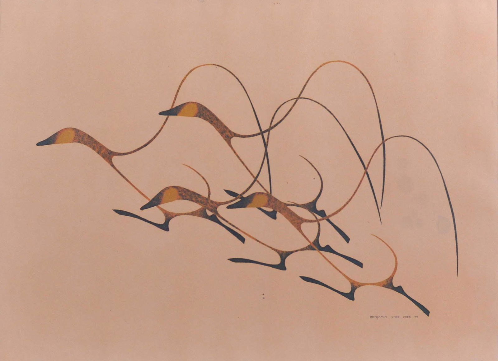 Chee Chee, Benjamin - Birds - 1974 - Nov 16, 2021 | Champagne Auctions ...