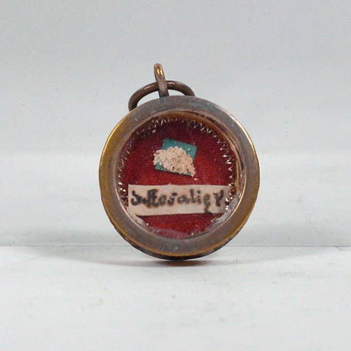 Relic Of Saint Rosalie Of Palermo With Document